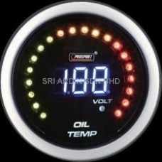 52mm Digital Oil Temp Meter with Volt